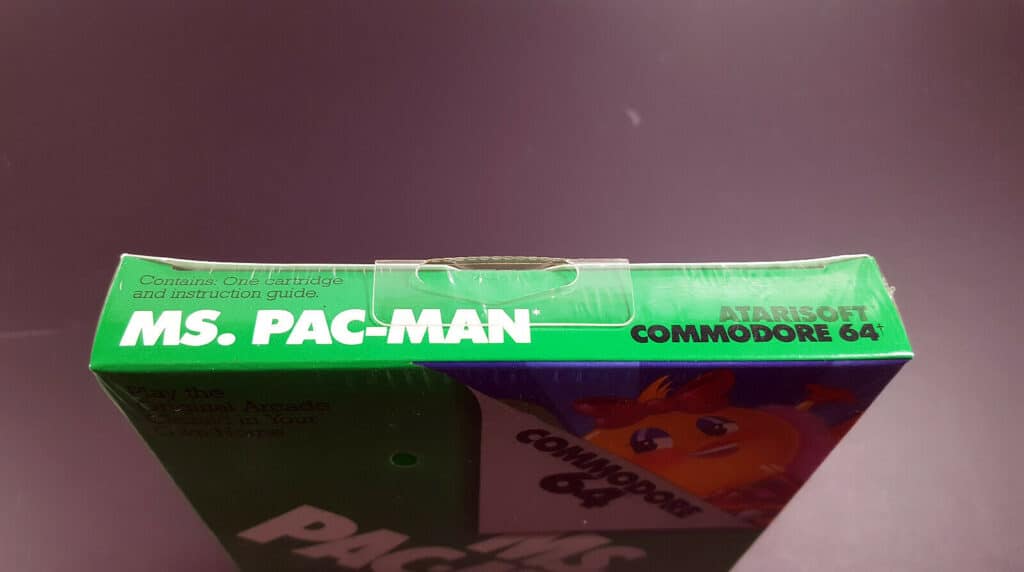 Ms. Pac-Man Atarisoft 1983 C64 Commodore 64 Factory Sealed NEW NOS MINT ...